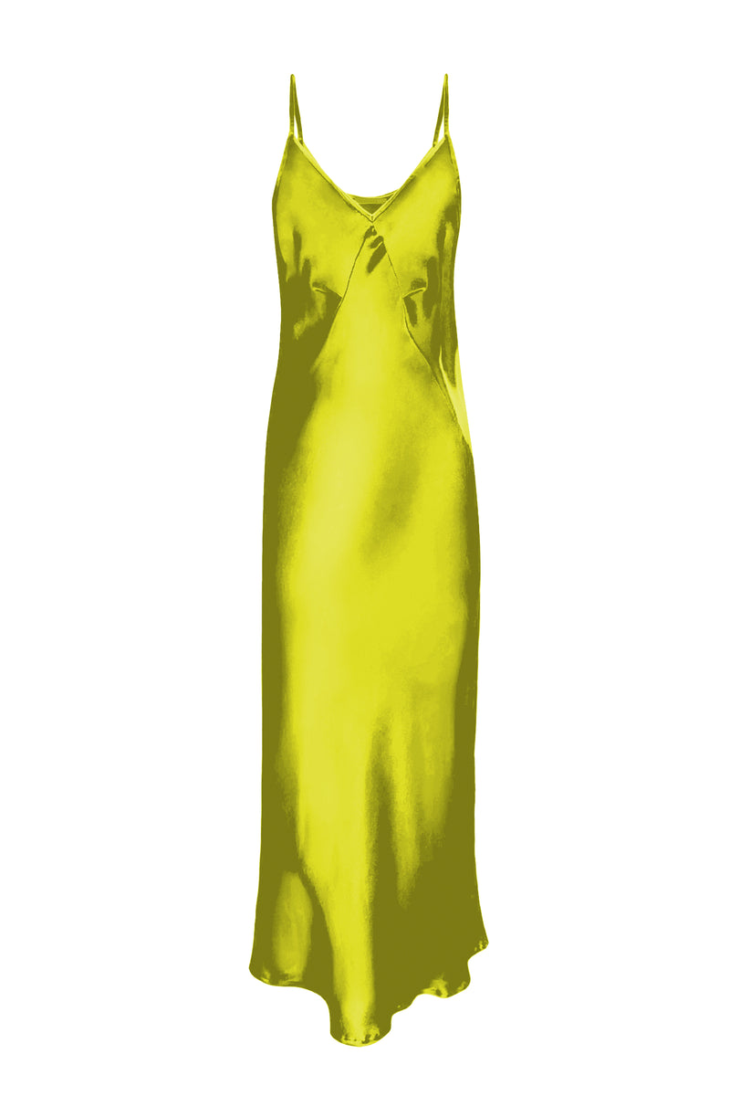 7/8 Triangle Slip Dress - Acid – KES