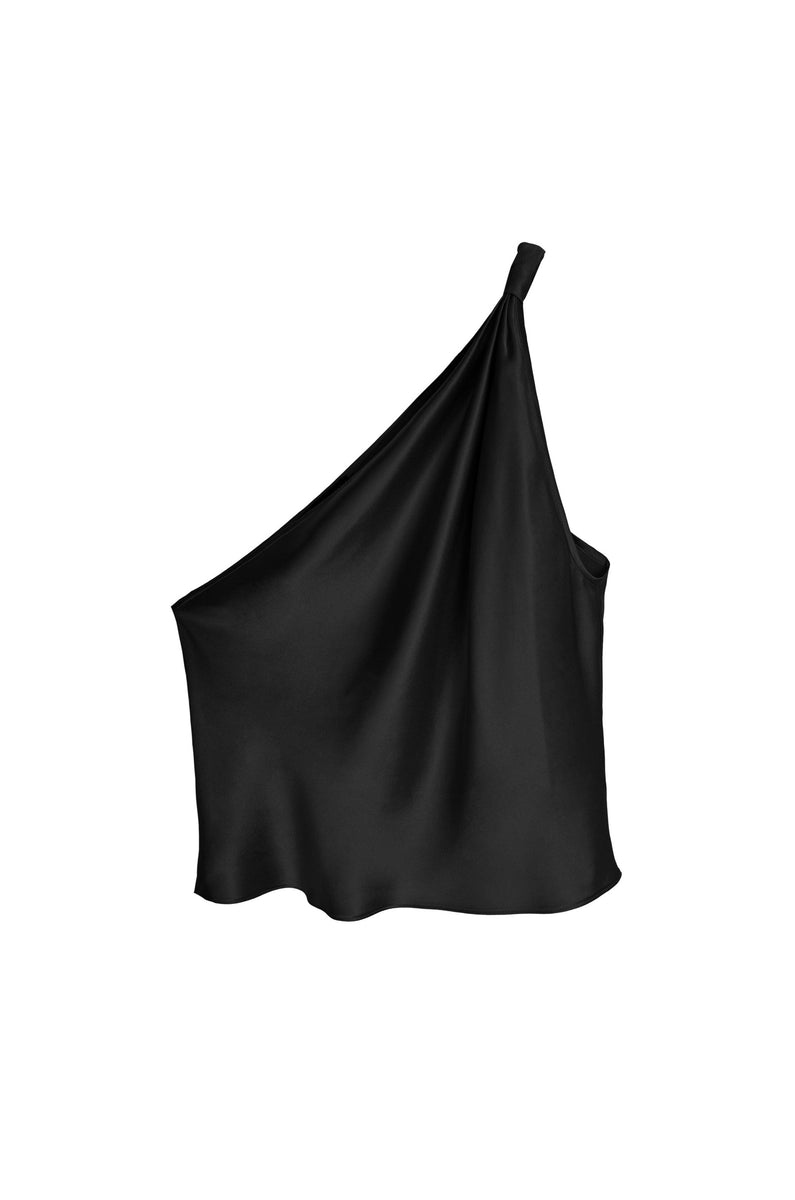 Single Shoulder Cone Top - Black – KES